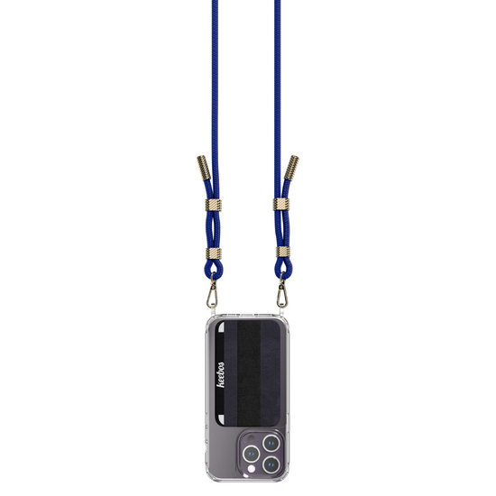 Cross Body Cell Phone Case - Navy Blue – Keebos